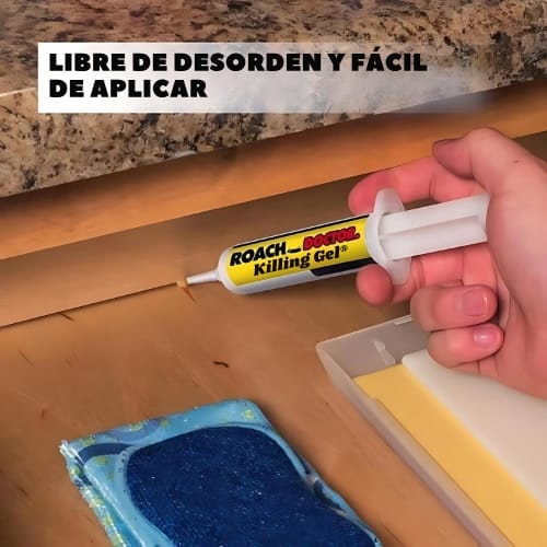 ROACH Original – Gel Exterminador de Cucarachas que Actúa en Horas con Solo una Gota - Tus ...